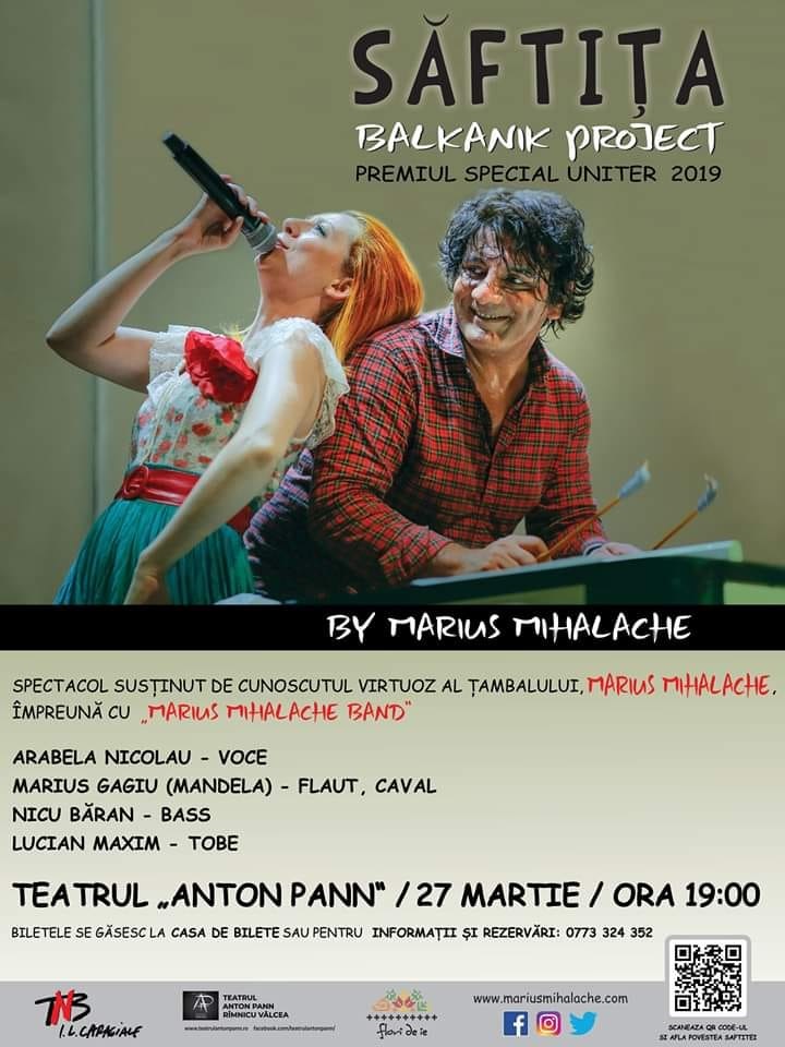 ”Săftița” la Teatrul Anton Pan - Un concert extraordinar cu artistul ...